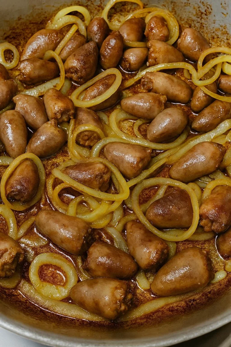 LP Coração de frango acebolado - Receitas Eco